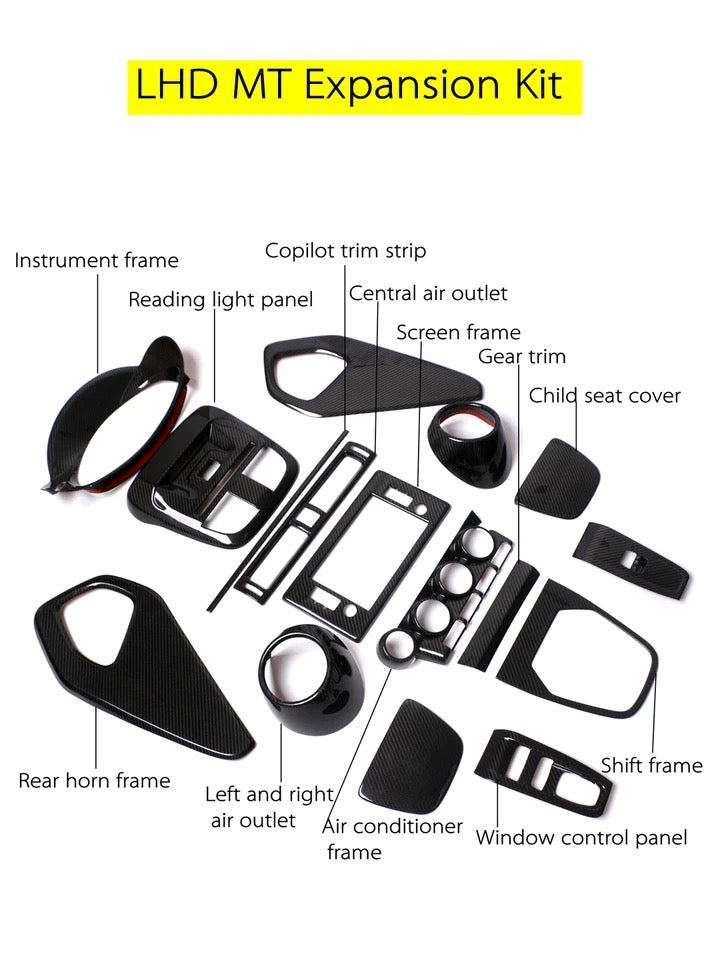 GR86 Carbon fiber interior set – 86 Regality