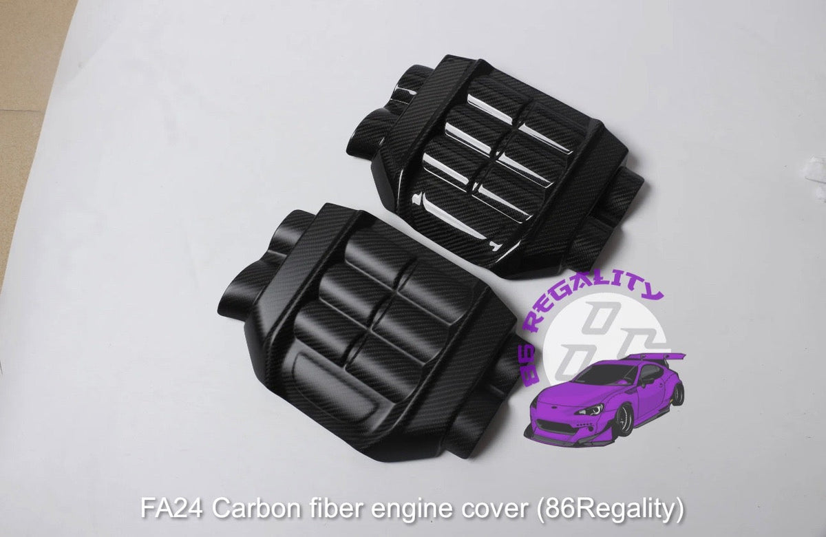 GR86 FA24 carbon fiber Engine cover – 86 Regality