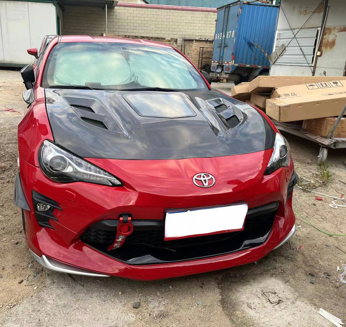 GT86 BRZ FRS vented hood – 86 Regality